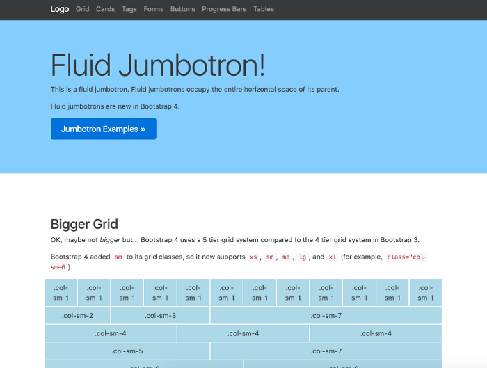 Bootstrap 4 Templates