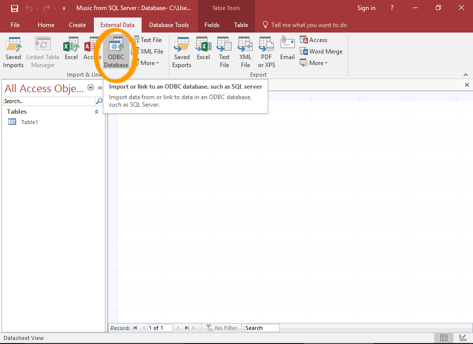 How To Connect Two Tables In Access Database Sql Server Brokeasshome
